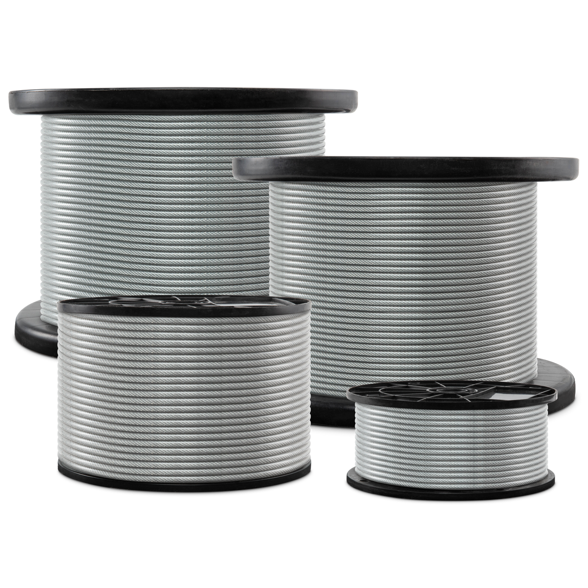 3/32" - 3/16" Galvanized Steel Wire Rope, 1000 Ft. – Jumbl store